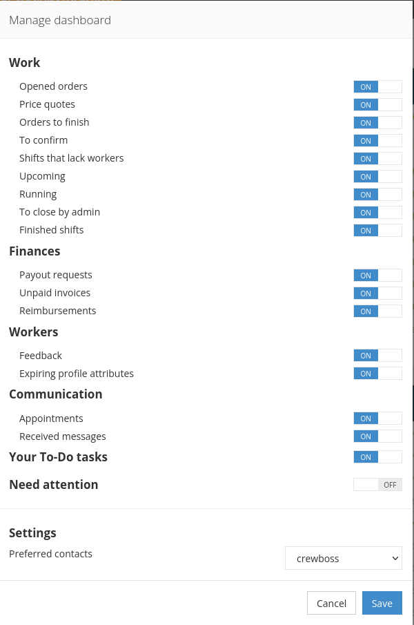Dashboard Redesign Phase 2 and Wallet Adjustments